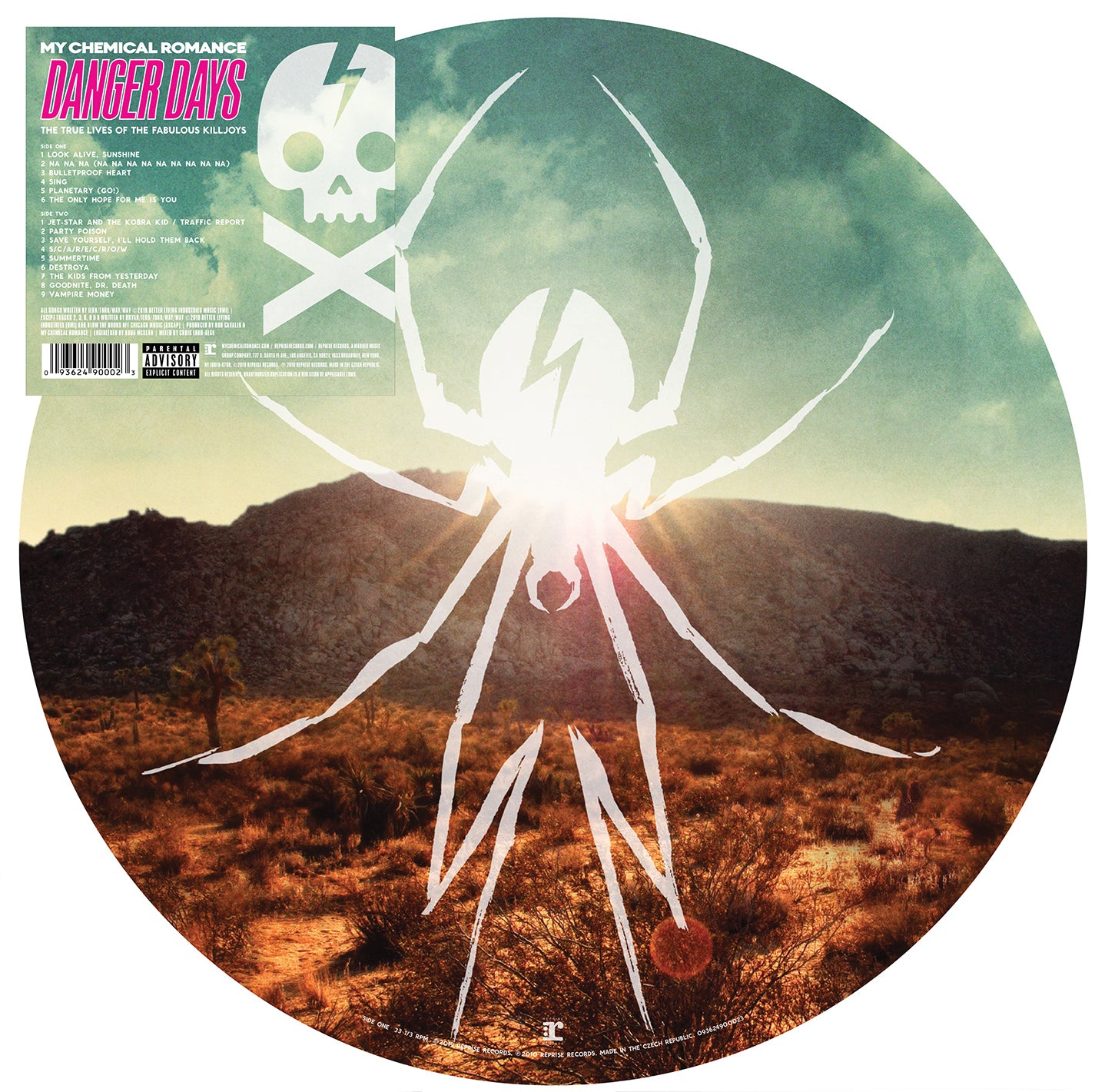 Danger Days: The True Lives Of The Fabulous Killjoys Picture Disc LP ...