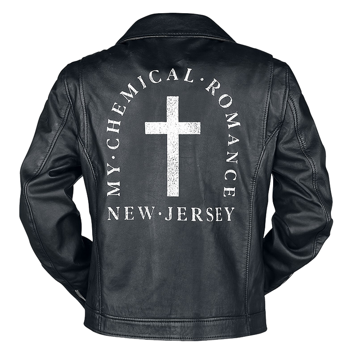 My Chemical Romance Jackets | Official MCR Leather Motorcycle Jacket